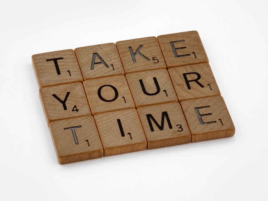 take your time – IN YOUR DREAMS PUBLISHING
